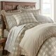 Stone Cottage Braxton Beige Cotton Comforter Set Full/Queen Size (As Is ...