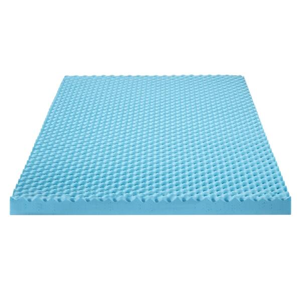 Sleeplanner 3 Inch I Gel Memory Foam Air Flow Topper - N/A - Bed Bath ...