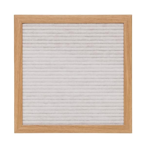 Felt Letter Board 10x10 Inches. Includes 290 Changeable Letters ...