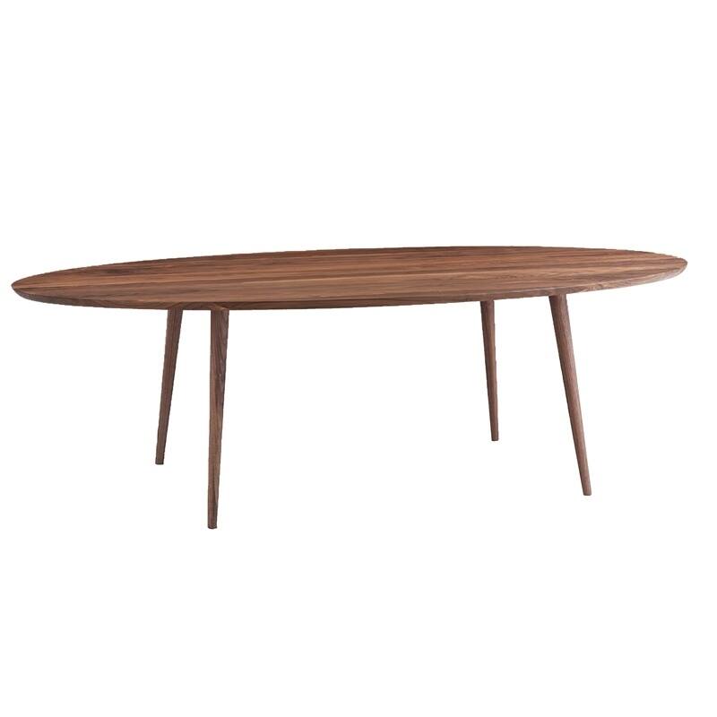 Eagle Solid Walnut Dining Table - Overstock - 28756647