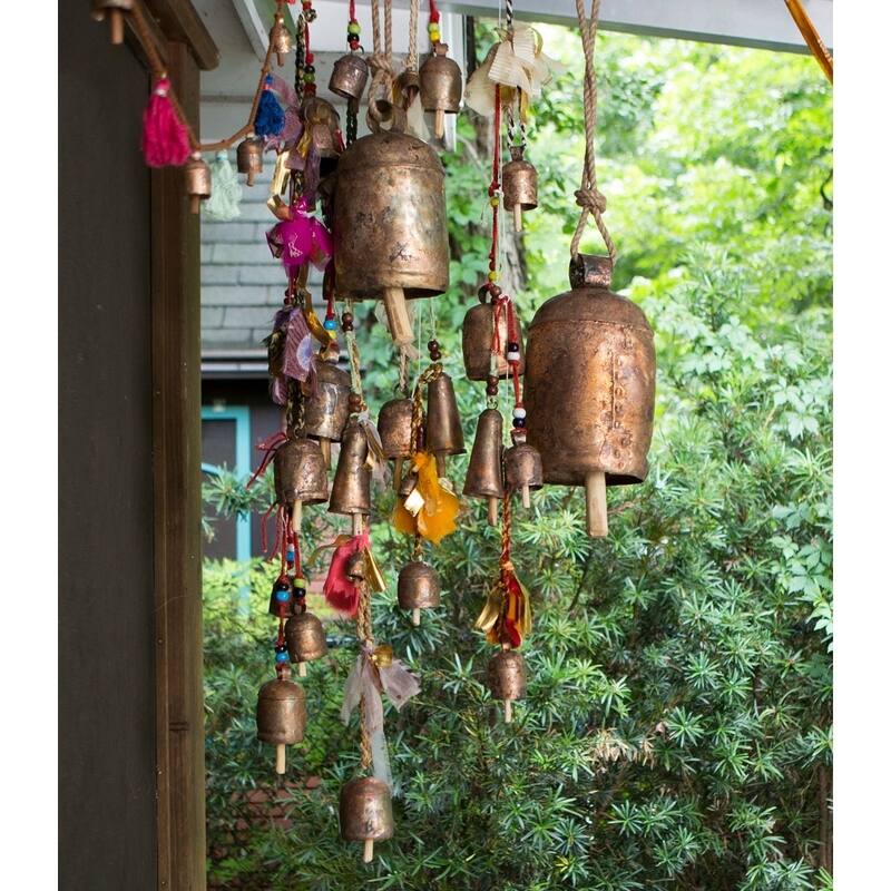 Handmade Copper Handmade Bell (India) - Overstock - 28776145