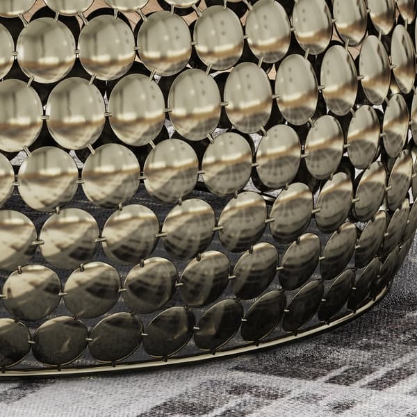 Dongan Modern Handcrafted Textured Iron Coffee Table by Christopher ...
