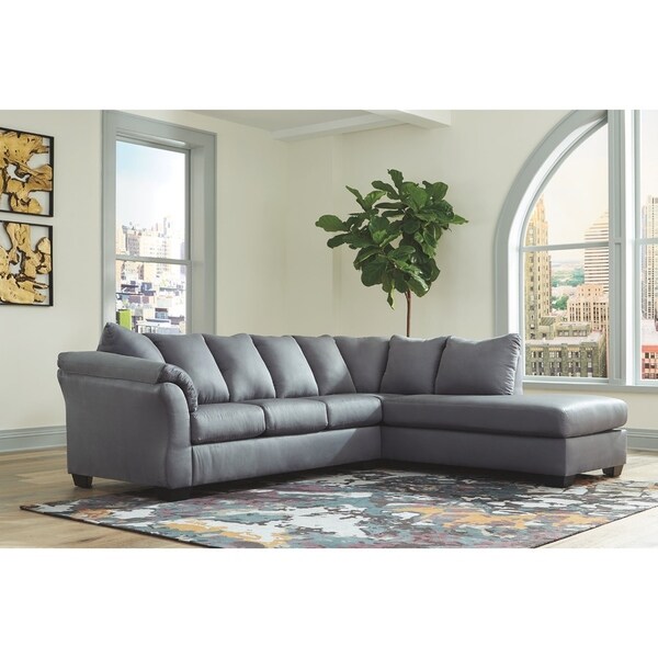 Darcy two piece sectional store