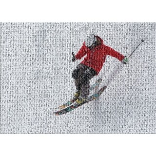 ski 3 area rug - 5'0" by 7'0" - 5' x 8'/Surplus - 5' x 8'/Surplus - Bed ...