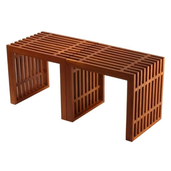 Bare Decor Slotted Arch Accent Table in Solid Teak Wood - On Sale - Bed ...