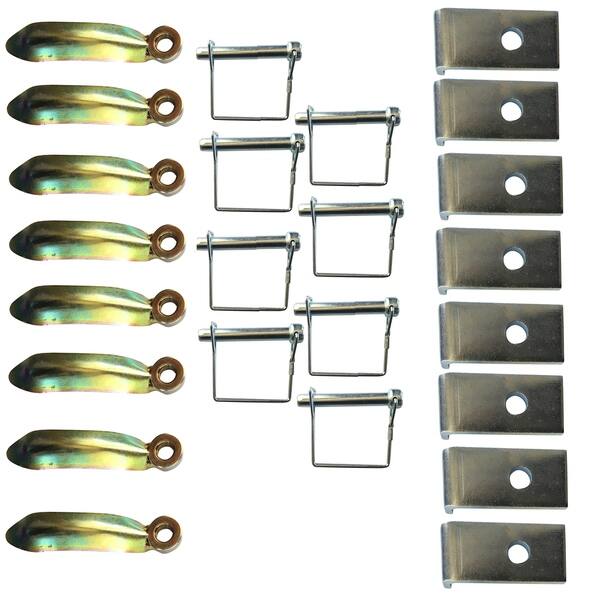 2 in 1 Adjustable Outrigger 4 Piece Set, Adjusts 18 to 34 inches - N/A ...