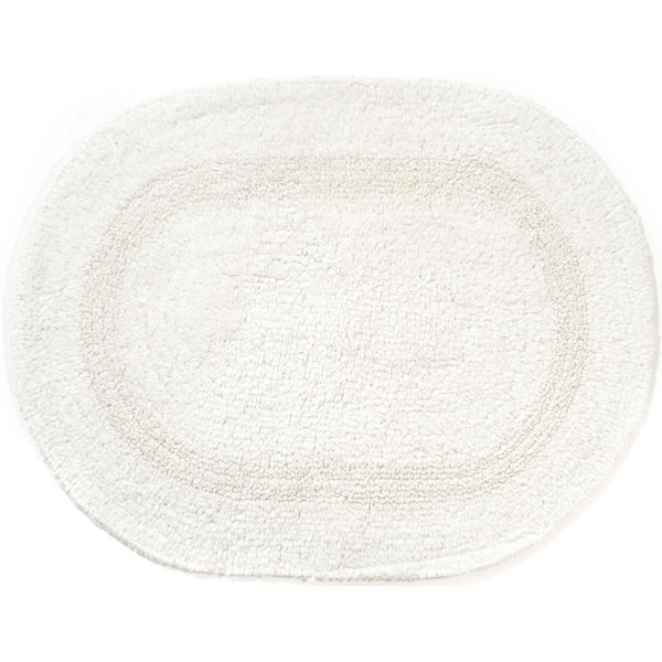 Chesapeake Oval Tub Mat Ivory (17"x24") - Bed Bath & Beyond - 28891657