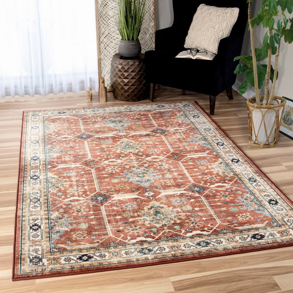 Orian Rugs Mardi Gras Tazum - Overstock - 28896424