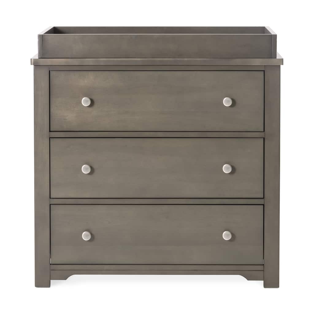 Forever Eclectic Harmony 3-Drawer Dresser with Dressing Kit-Dapper Gray ...