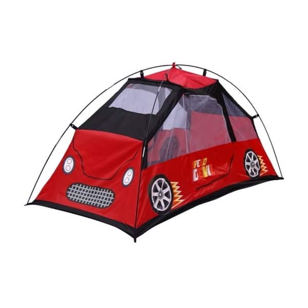 GigaTent 6x2 2 Kids Car Play Tent 2 Doors & Mesh Windows Easy Setup ...