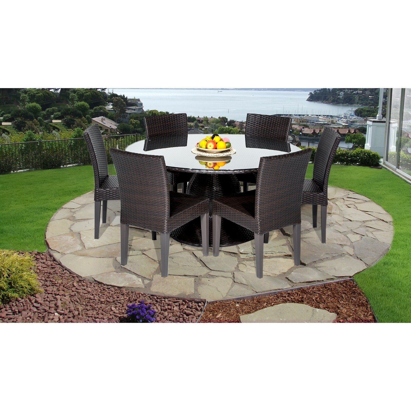 Glass Outdoor Dining Sets - Bed Bath & Beyond