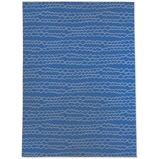 BERBER STRIPE COBALT Area Rug by Kavka Designs - Bed Bath & Beyond ...