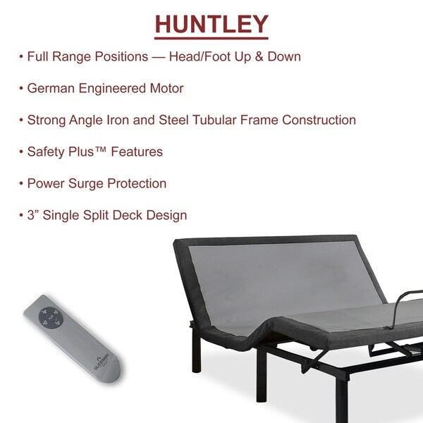 Huntley adjustable base store