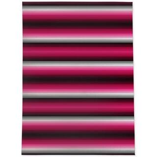 SERAPE STRIPES MAGENTA Area Rug by Kavka Designs - Bed Bath & Beyond ...