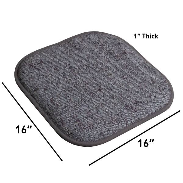 Porch & Den Bravo Memory Foam 16-inch Chair Pad Set - 16"x16" - Bed ...