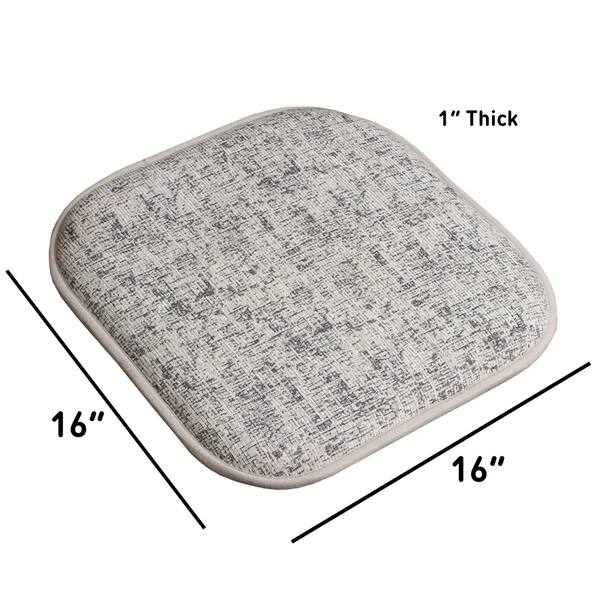 Porch & Den Bravo Memory Foam 16-inch Chair Pad Set - 16"x16" - Bed ...