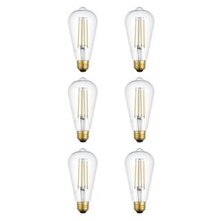 LED 3000K filament 3.5 watts 180 lumens ST18 light bulb - Clear - N/A ...