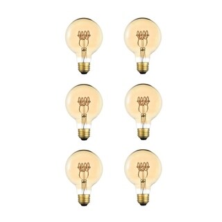 LED Decorative Helix horizontal 2000K nostaligic filament 6 watts 300 ...