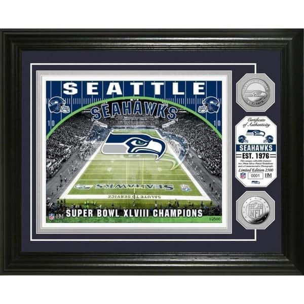 Seattle Seahawks "Stadium" Silver Coin Photo Mint - Bed Bath & Beyond ...