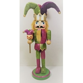 Santas Workshop Jester Nutcracker 12" - Bed Bath & Beyond - 28987775