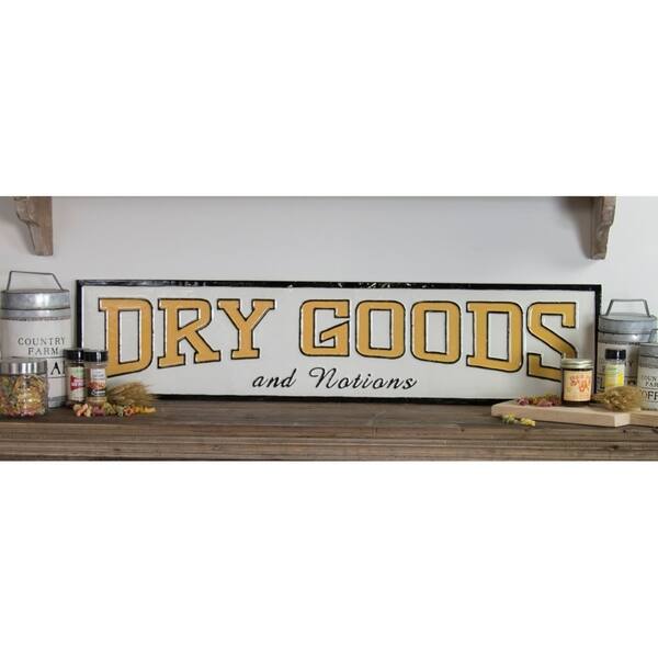 Metal sign "Dry goods" - Bed Bath & Beyond - 28996883