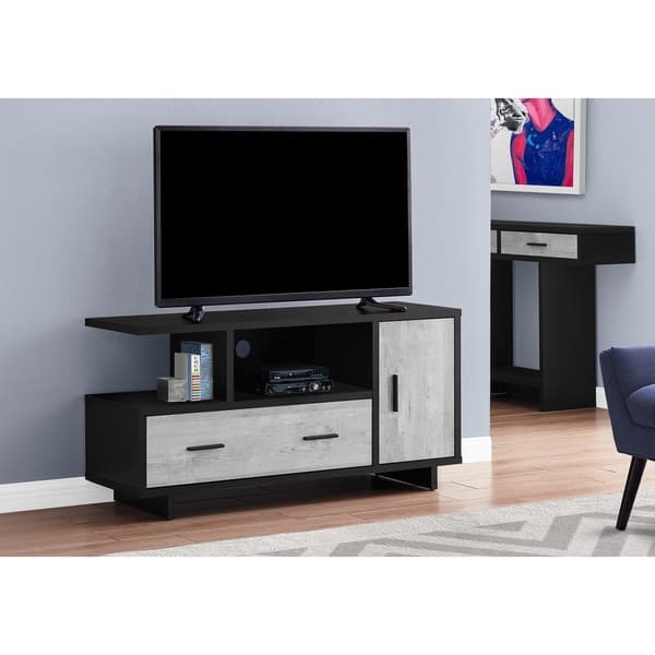 Tv Stand, 48 Inch, Console, Media Entertainment Center, Storage Cabinet ...
