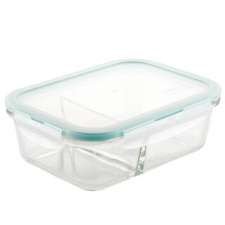 Lock and Lock Purely Better Glass Rectangular Food Storage Container ...