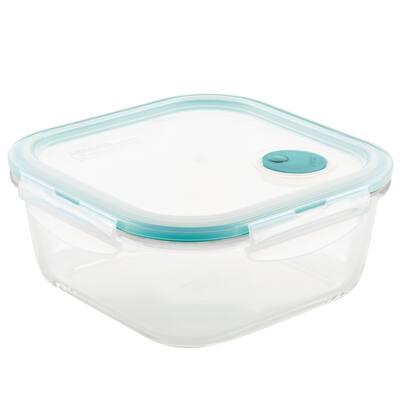 Lock and Lock Purely Better Vented Glass Food Storage Container, 47oz ...