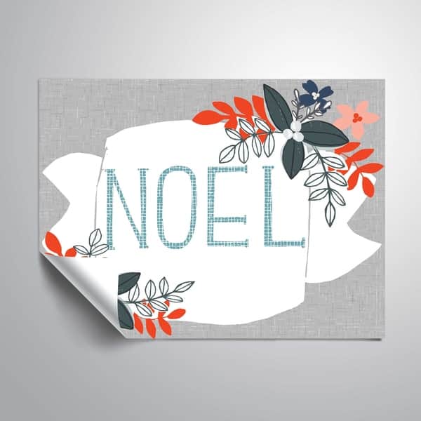ArtWall Noel Bright Removable Wall Art Mural - Bed Bath & Beyond - 29036889