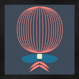 Sandi Hauanio 'Rocket Balloon' Framed Art - Bed Bath & Beyond - 29046440