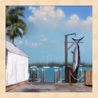 Rick Novak 'Pier Two' Framed Art - Bed Bath & Beyond - 29046748