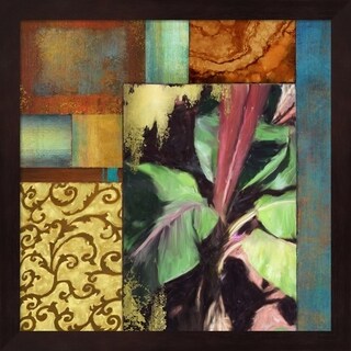 Rick Novak 'Tropic 1' Framed Art - Bed Bath & Beyond - 29047142