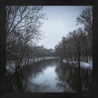 Justin Spivey 'Winding Reflection' Framed Art - Bed Bath & Beyond ...