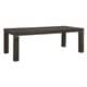 Hyndell Rectangular Dining Room Extention Table - Brown - 42"W x 70/88 ...