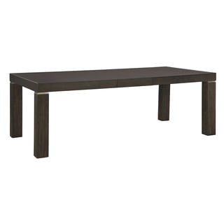 Hyndell Rectangular Dining Room Extention Table - Brown - 42"W x 70/88 ...