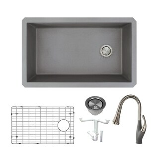 Transolid Classic 25-in 18 Gauge Drop-in Single Bowl Kitchen Sink with ...