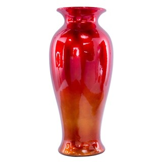 Judith 21" Ombre Lacquered Ceramic Vase - Bed Bath & Beyond - 29058835