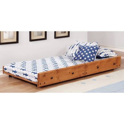 Dyanne Amber Wash Trundle with Bunkie Mattress - Overstock - 29062917