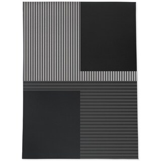 FIGARO BLACK and WHITE Area Rug by Kavka Designs - Bed Bath & Beyond ...