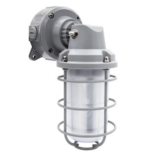 Maxxima Wall Mount LED Vapor Tight Utility Wall Light, 2200 Lumens ...