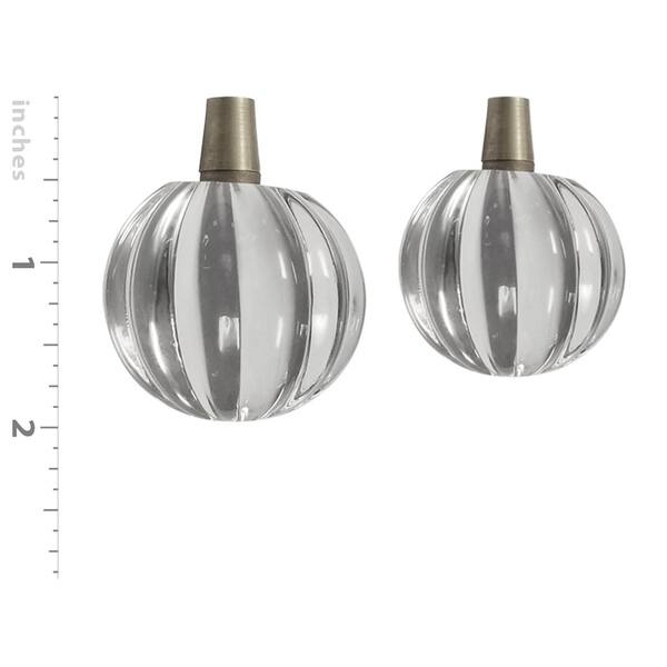 Royal Designs Fan Pull Chain Pumpkin Shaped Crystal Antique Brass - Bed ...