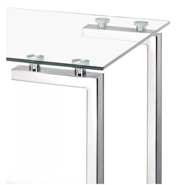 Roca Glass Dining Table - N/A - On Sale - Bed Bath & Beyond - 29065222