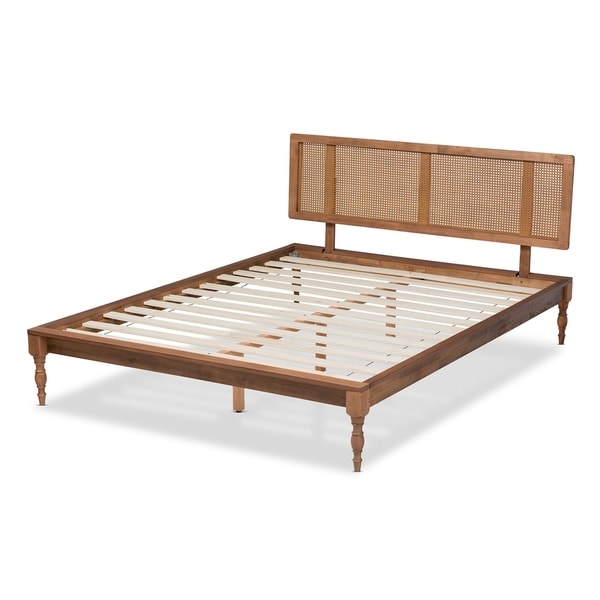 Carson carrington ugglom wood and synthetic rattan headboard store
