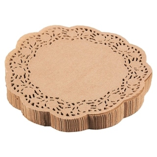 250 Lace Paper Doilies Round Placemats for Wedding Tableware Decorative ...