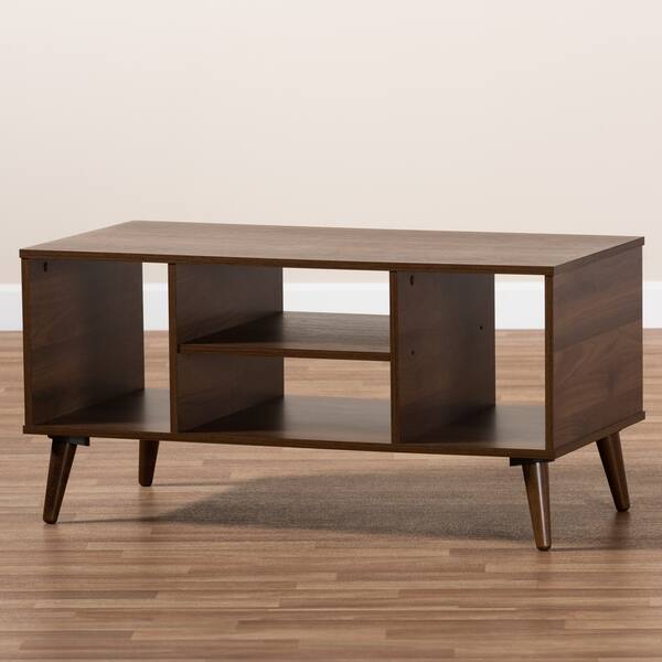 Carson Carrington Ugglekull Walnut Finished Coffee Table - On Sale ...