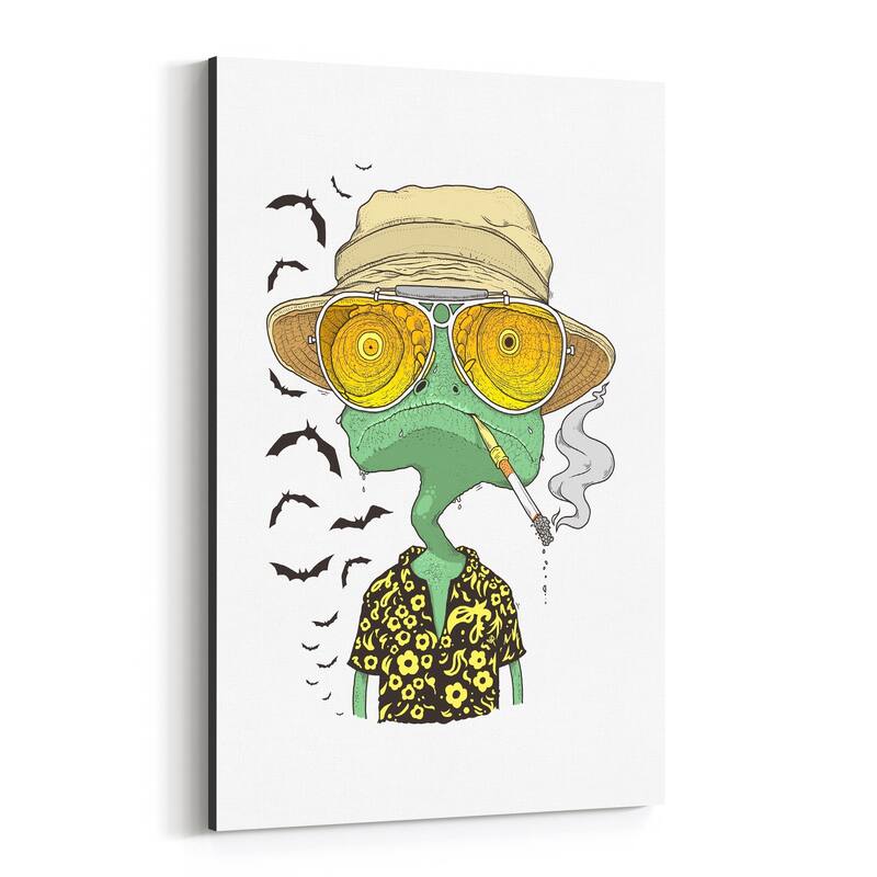 Noir Gallery Rango Duke Lizard Funny Humor Canvas Wall Art Print ...