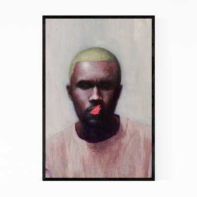 Noir Gallery Frank Ocean Music Portrait Framed Art Print - Overstock ...