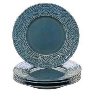 Certified International Aztec Dinner Plates, Set of 4 - Bed Bath ...