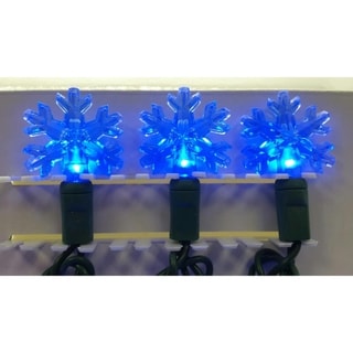 Snowflake Blue LED Light String - Bed Bath & Beyond - 29099798