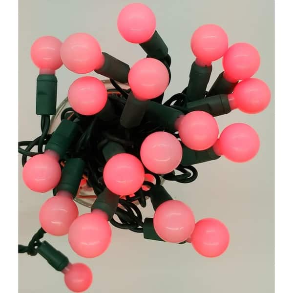 Red Glow LED Set of 35 Lights Light String - Bed Bath & Beyond - 29099799